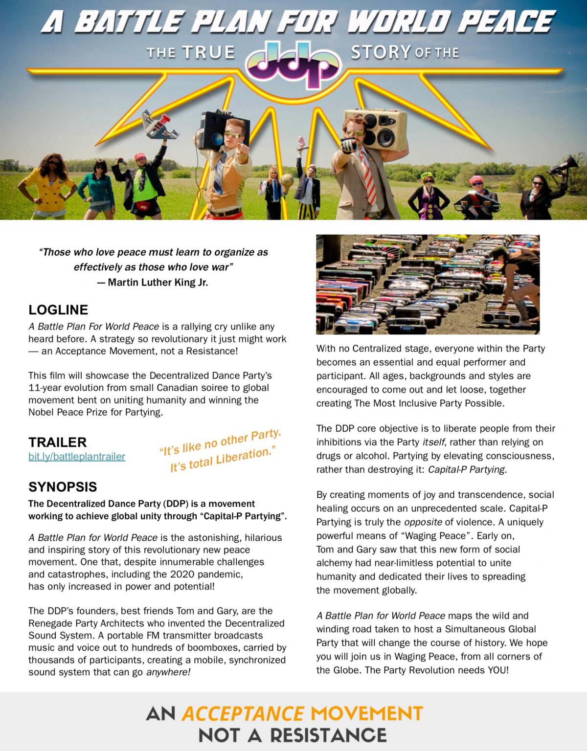 The DDP Movie! A Battle Plan for World Peace